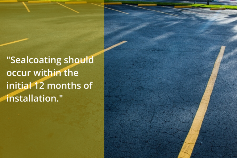 When to Seal Your New Asphalt Parking Lot: Timing and Tips - Bennett Paving